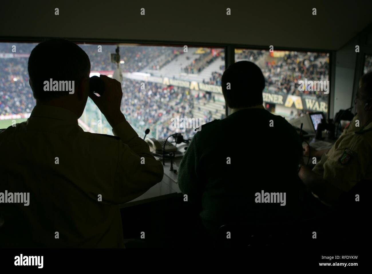 Police at football stadiums hi-res stock photography and images - Alamy