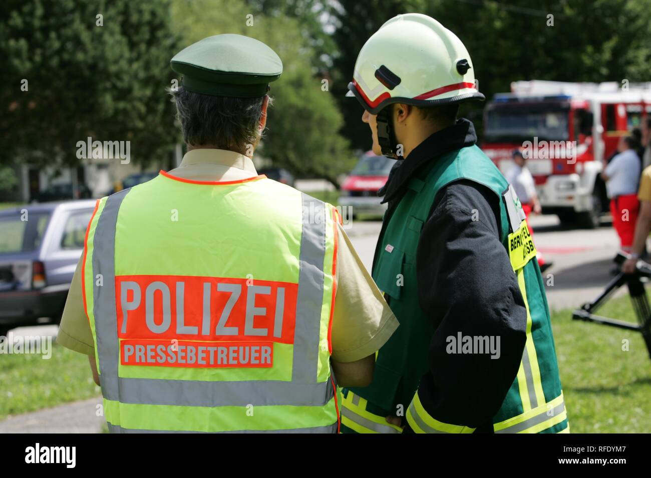 Fire department officer public hi-res stock photography and images - Alamy