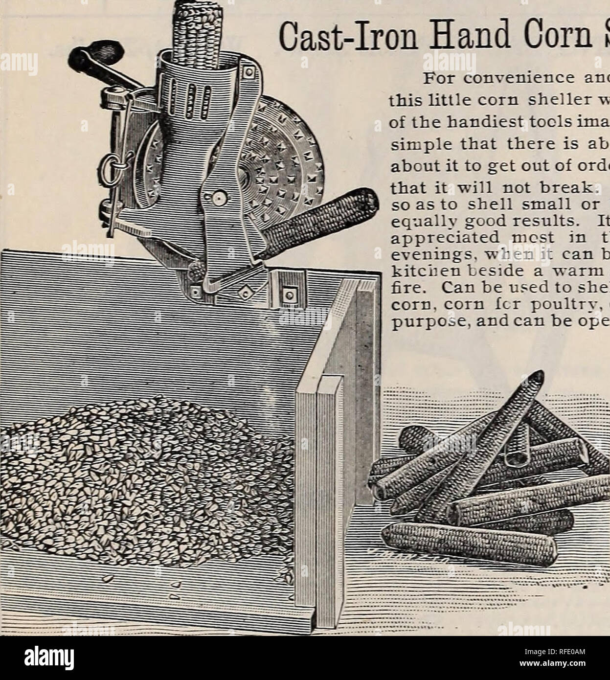 Hand corn sheller hi-res stock photography and images - Alamy