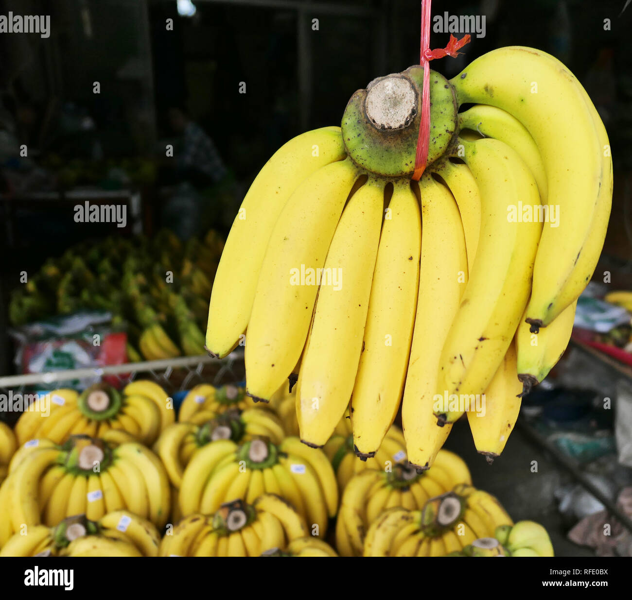 Stack ripe bananas in hi-res stock photography and images - Alamy