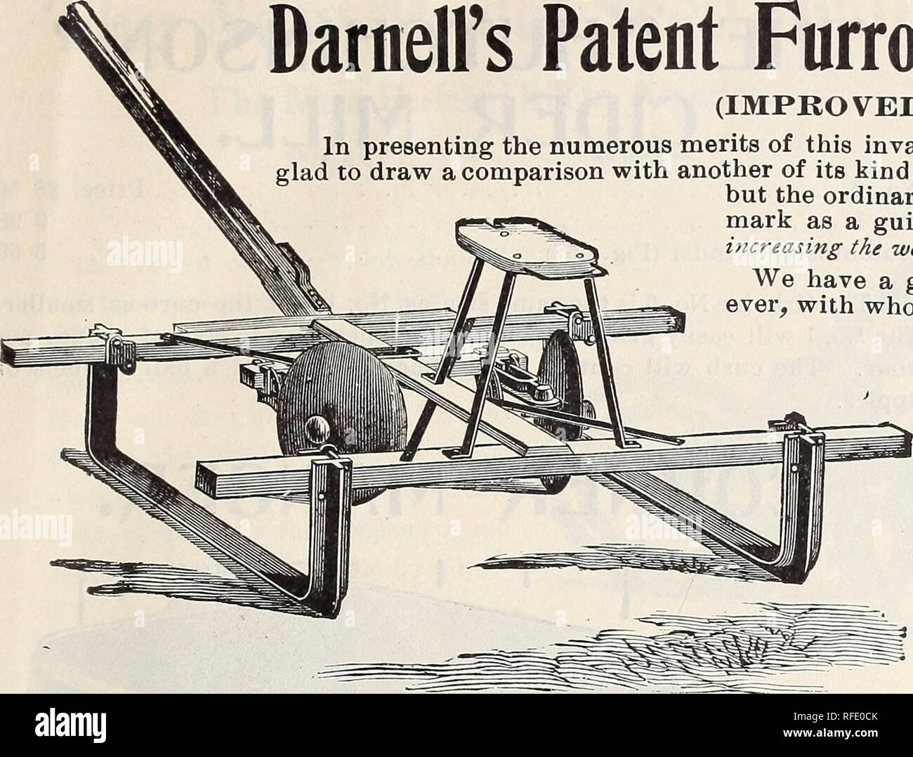 Scratch plow hi-res stock photography and images - Alamy