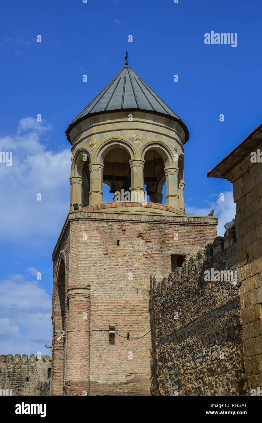 Svetitskhoveli Cathedral of Mtskheta, Georgia. It is an Eastern ...