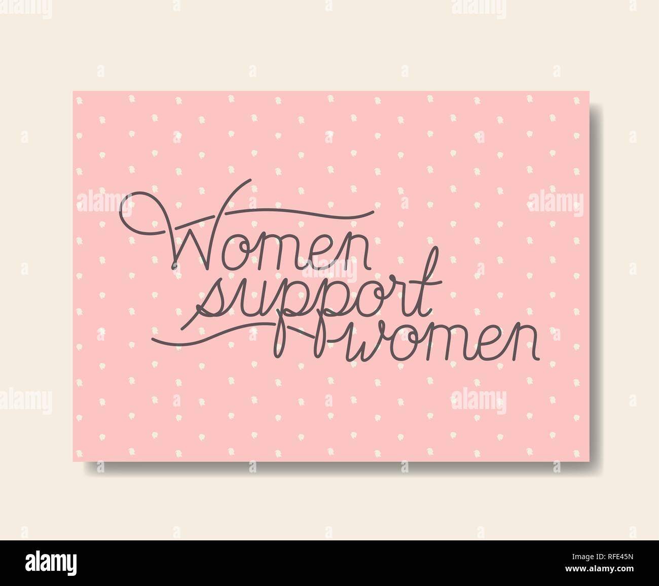 Support cards Stock Vector Images - Alamy