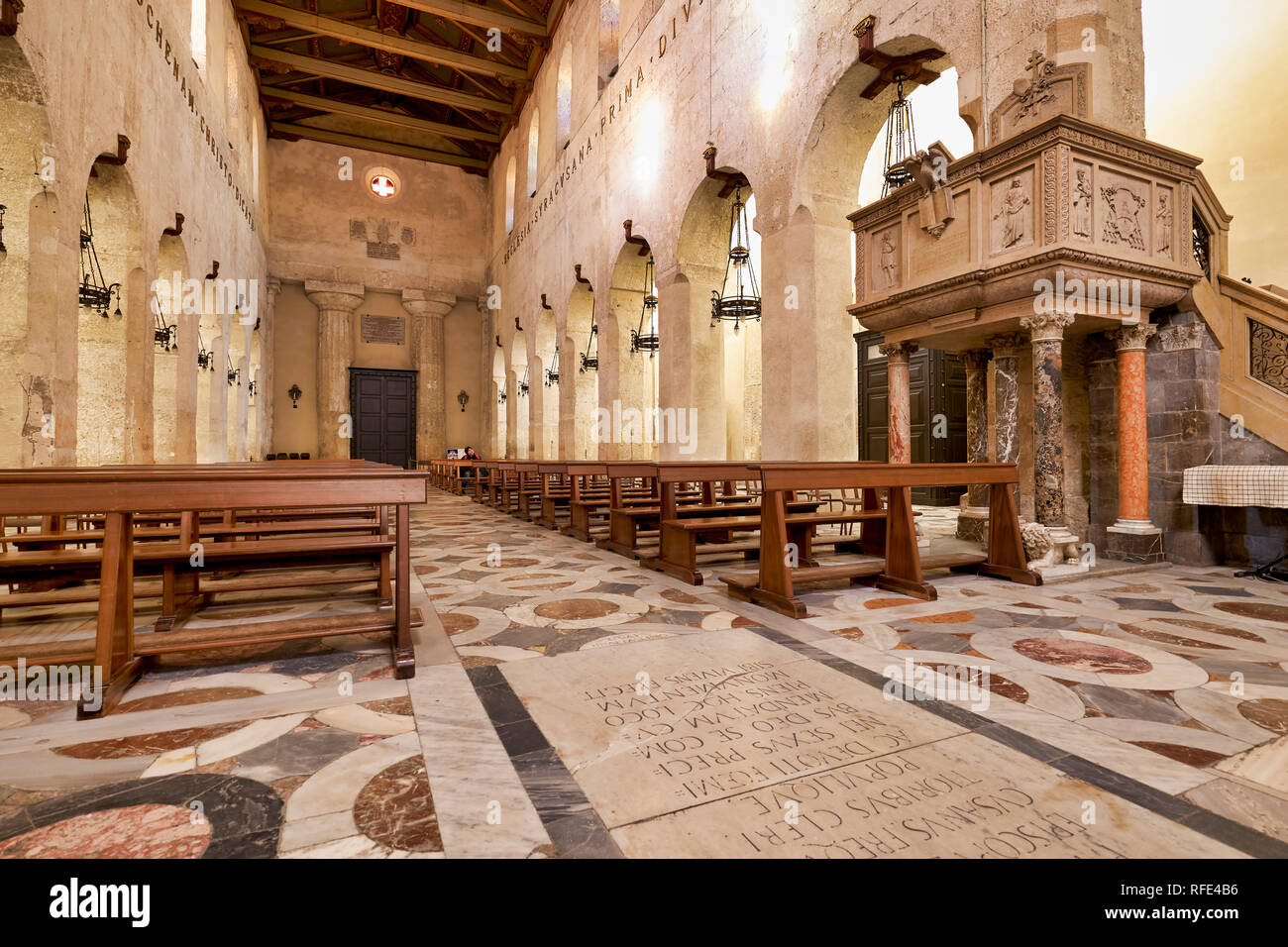 The Cathedral of Syracuse (Duomo di Siracusa), formally the Cattedrale ...
