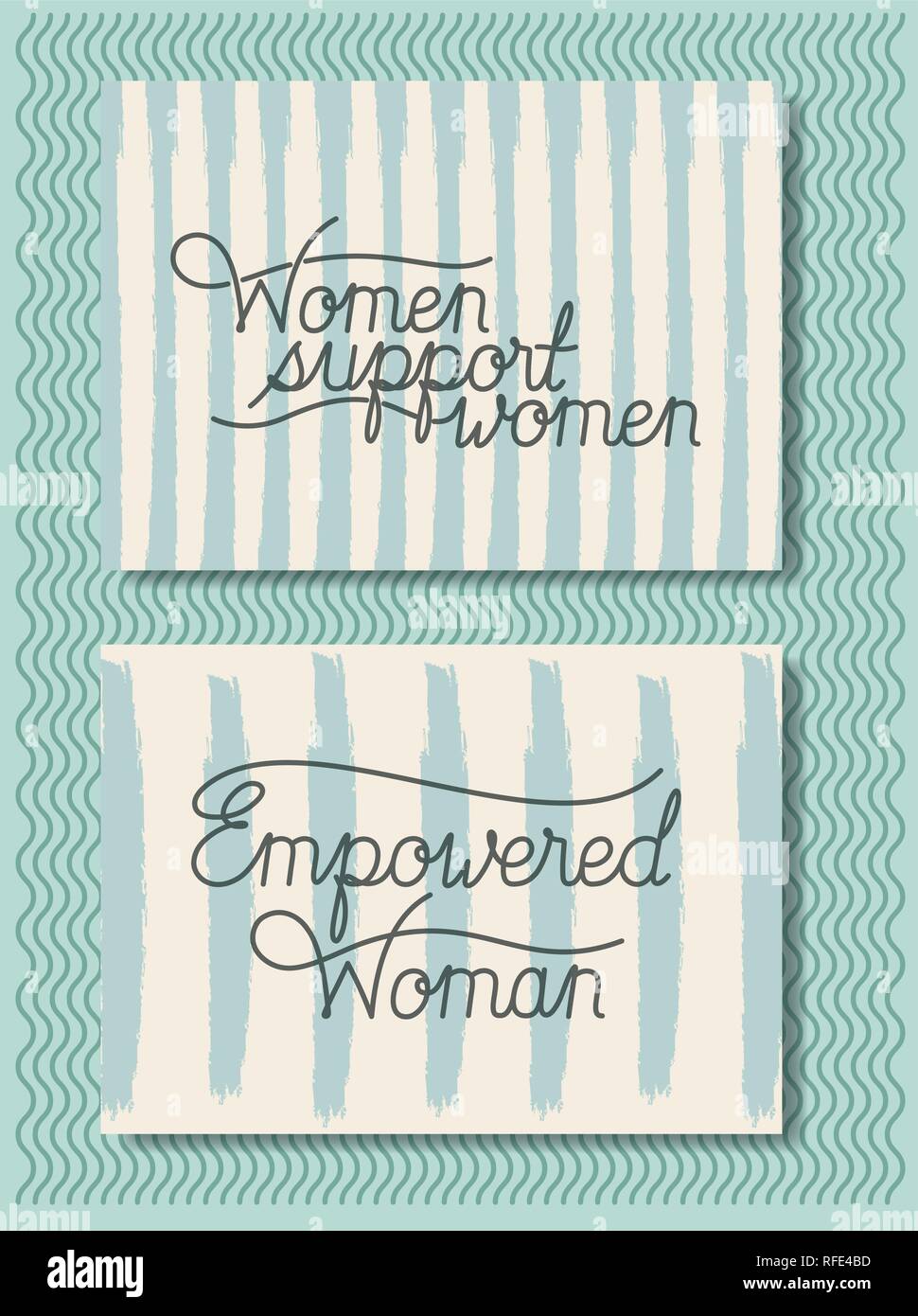 Support cards Stock Vector Images - Alamy