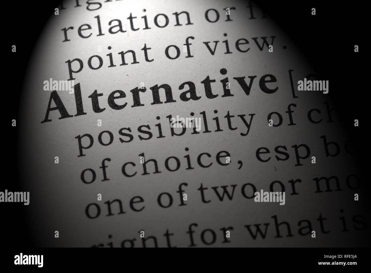 Fake Dictionary, Dictionary definition of the word alternative ...