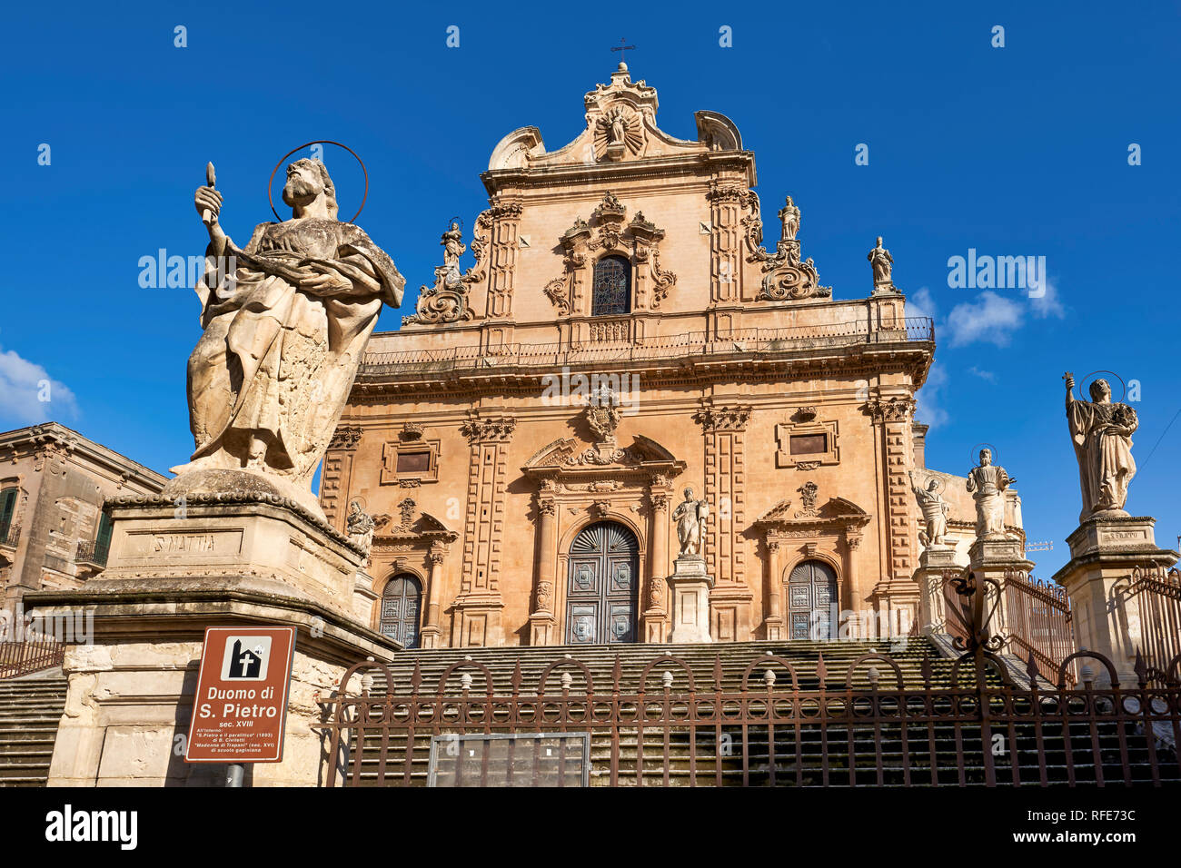 Sicily modica baroque church hi-res stock photography and images - Alamy