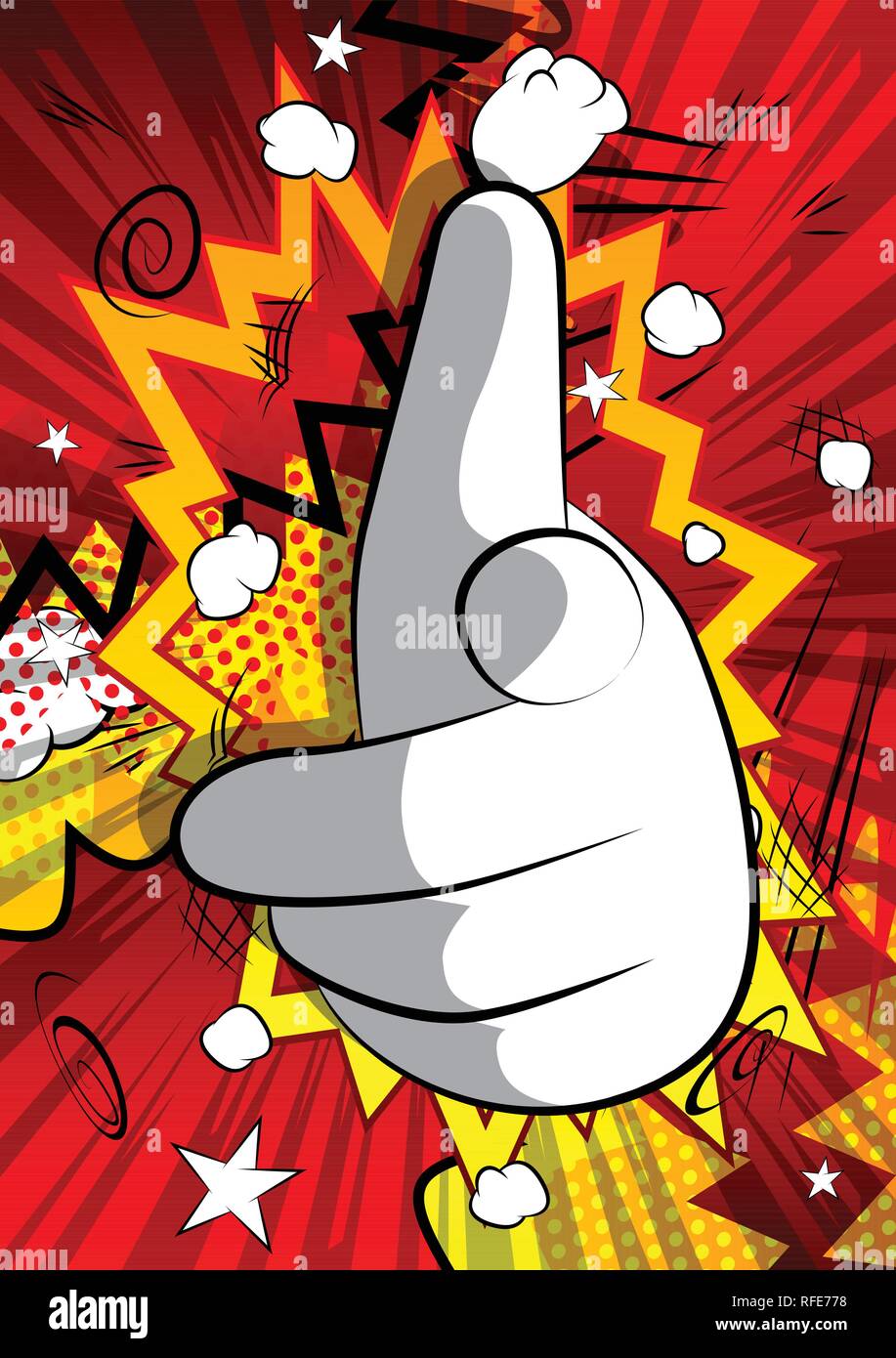 Vector cartoon hand pointing at the viewer. Illustrated hand expression ...