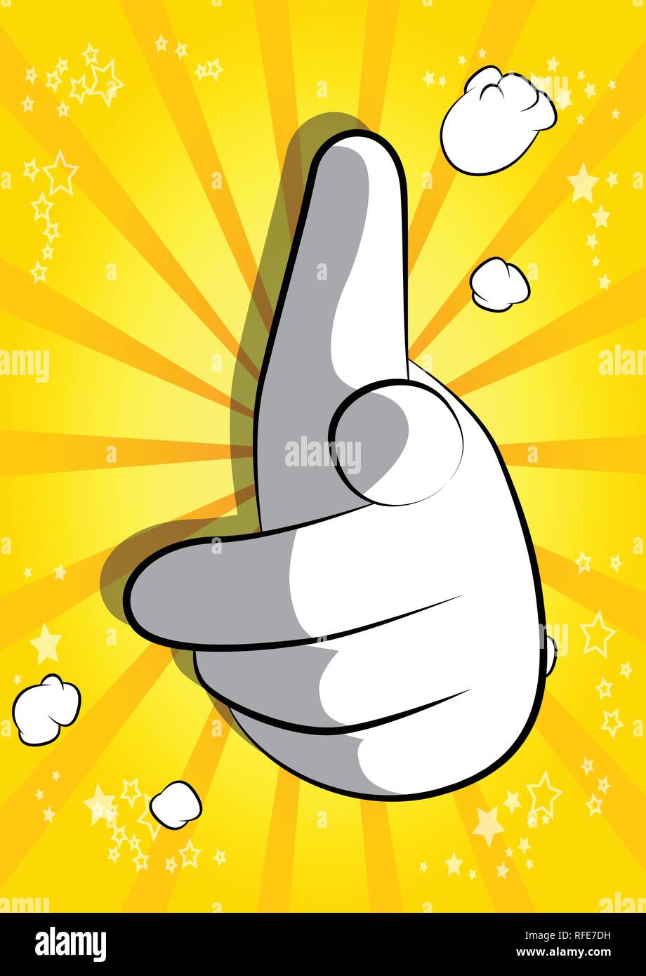 Vector cartoon hand pointing at the viewer. Illustrated hand expression ...