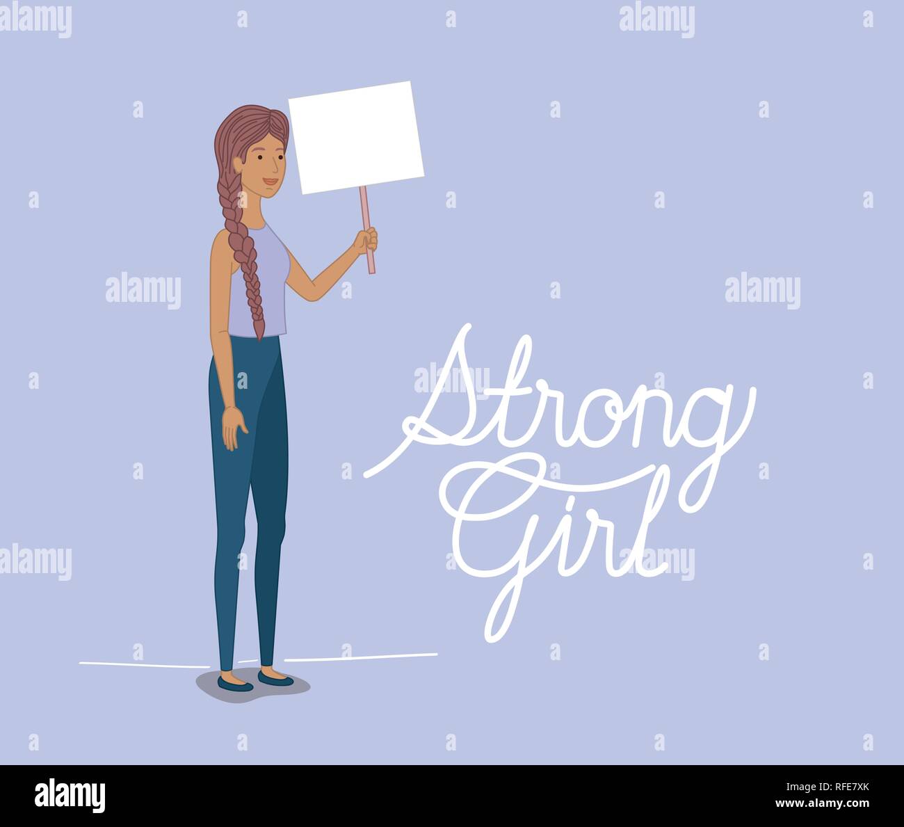 Feminist message Stock Vector Images - Alamy