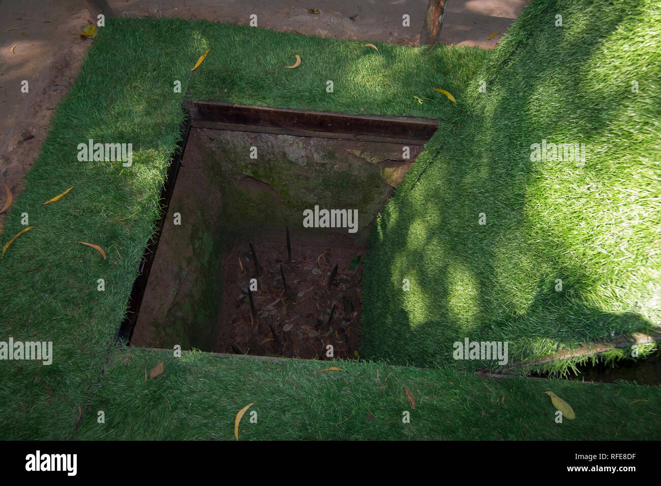 Vietcong booby trap hi-res stock photography and images - Alamy