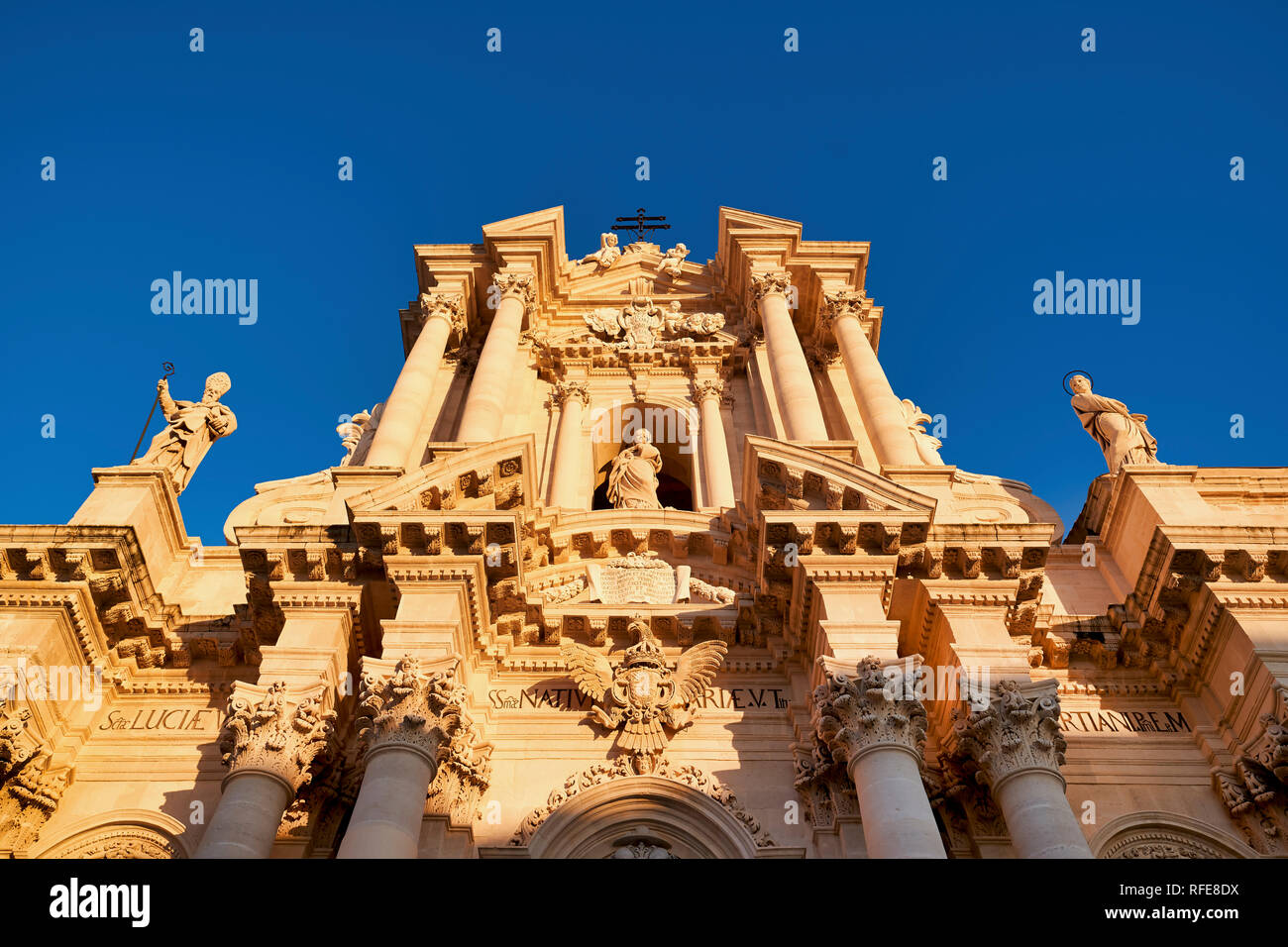 The Cathedral of Syracuse (Duomo di Siracusa), formally the Cattedrale ...