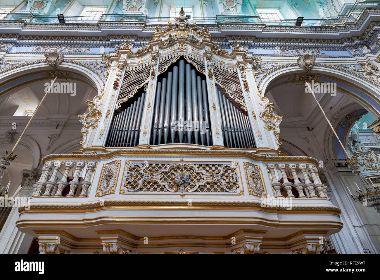 Duomo of San Giorgio Cathedral in Modica Sicily Italy Stock Photo - Alamy