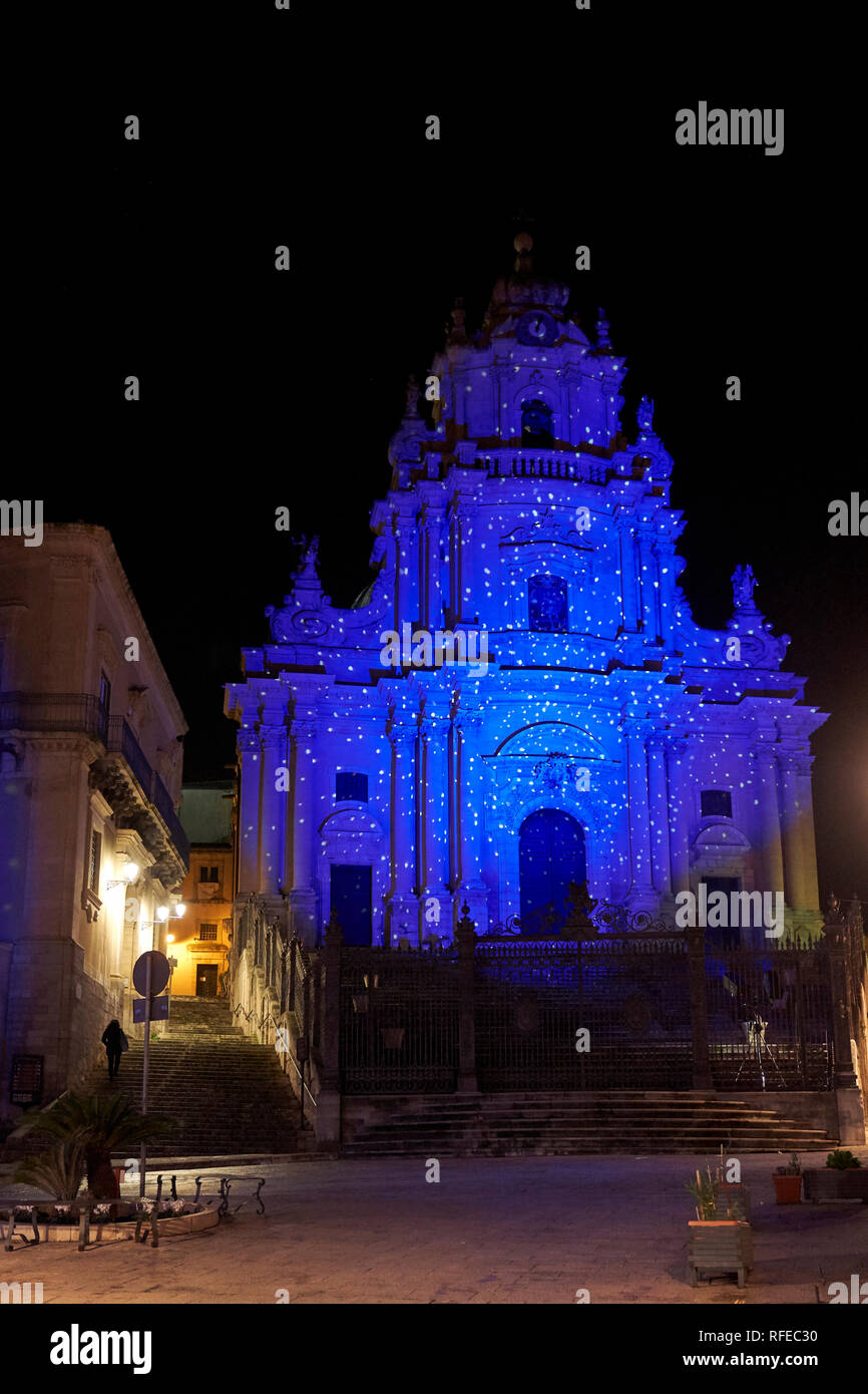 Duomo Of San Giorgio Dome Of St George Cathedral In Ragusa Ibla