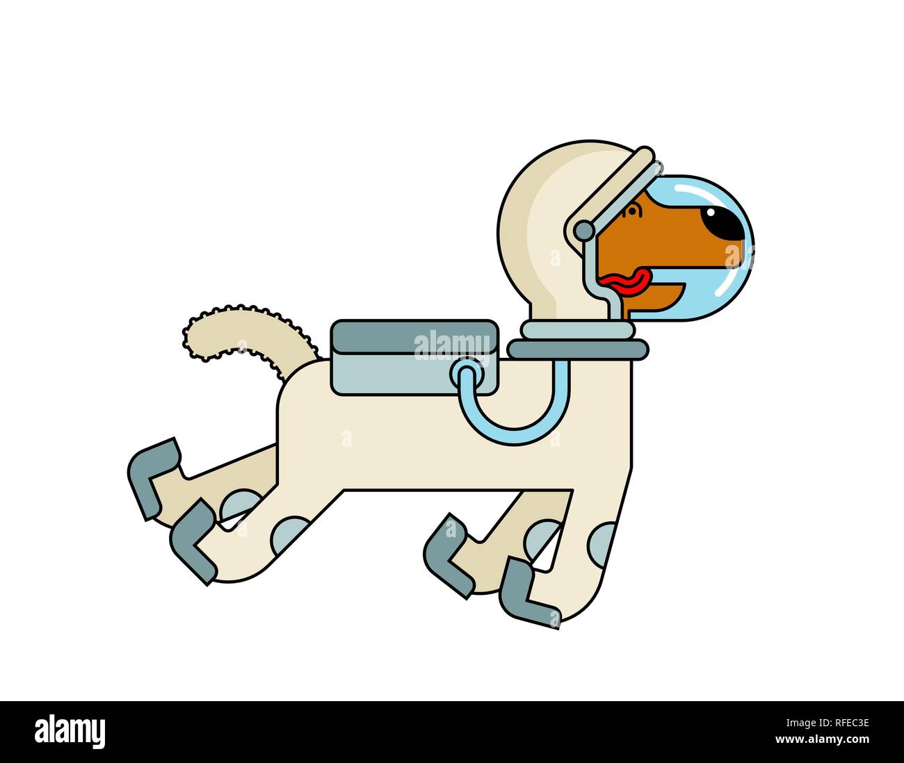 Astronaut Drawing Cut Out Stock Images & Pictures - Alamy