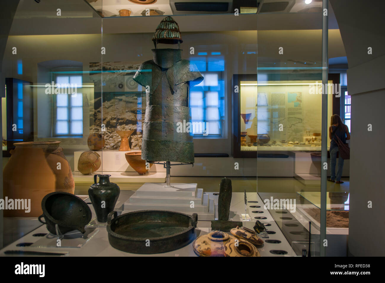 europe, greece, peloponesse, nafplio, city, archaelogical, museum Stock ...