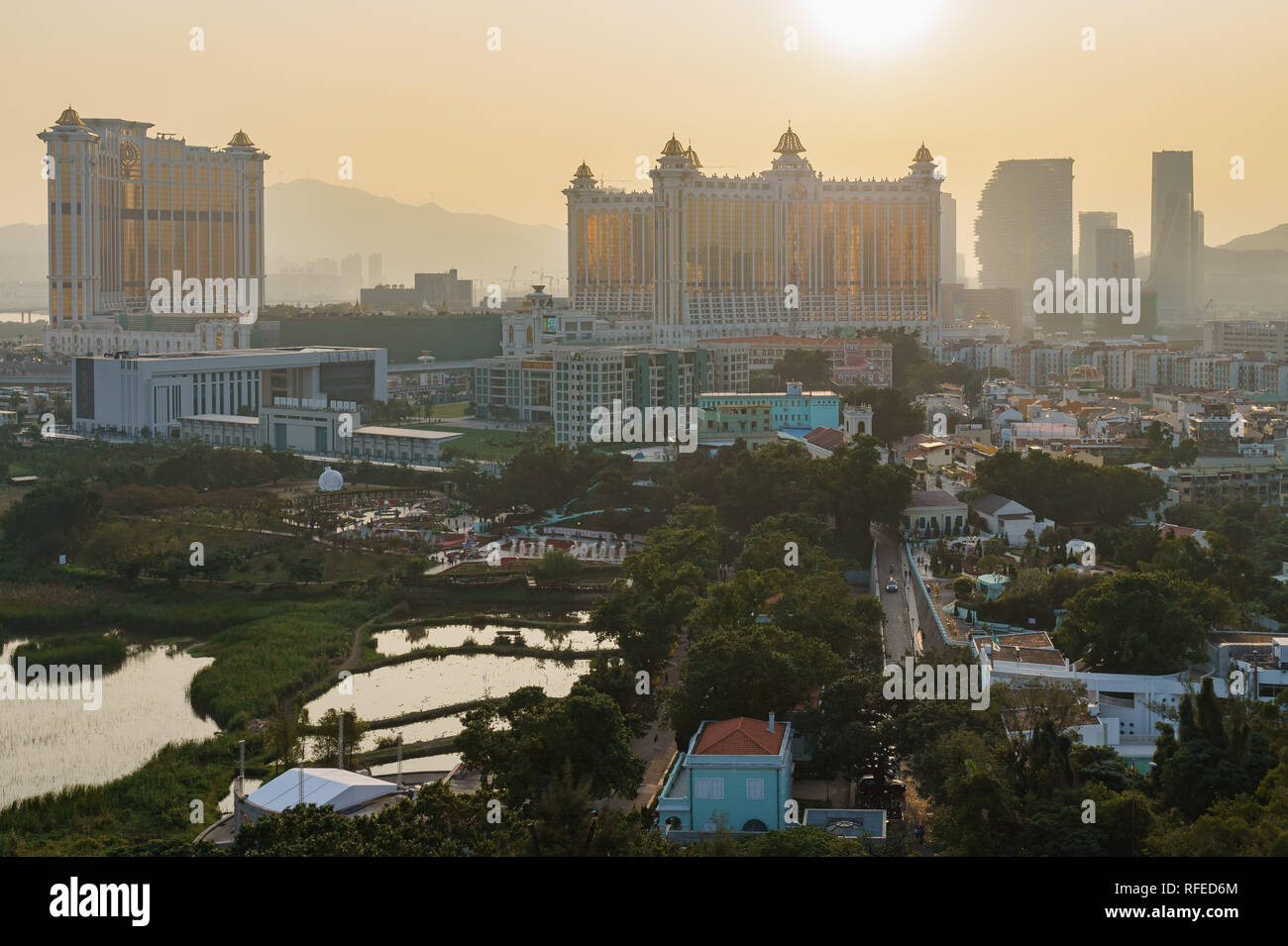 Macao city aerial hi-res stock photography and images - Alamy