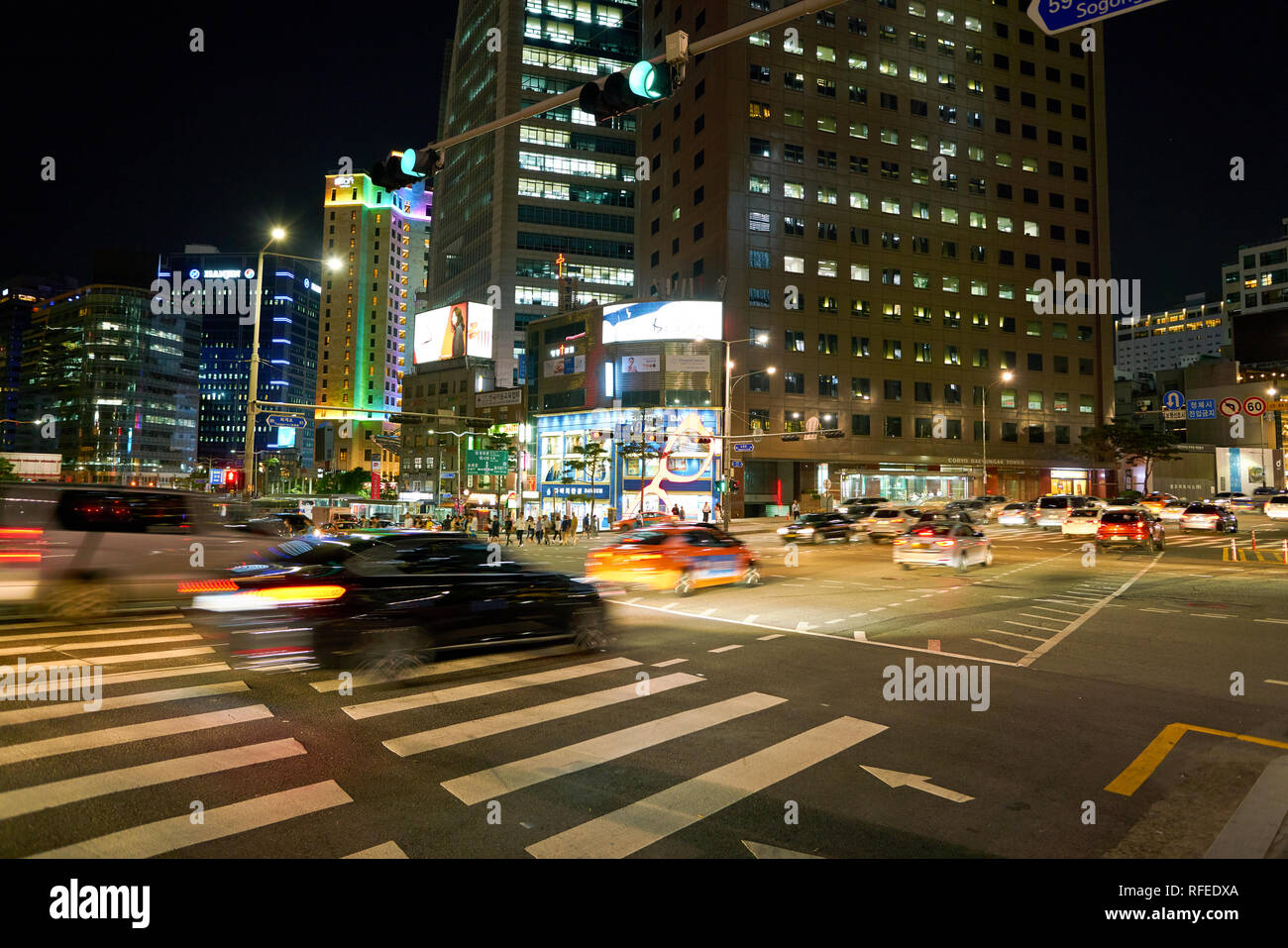 SEOUL, SOUTH KOREA - CIRCA JUNE, 2017: Seoul urban landscape. Seoul ...