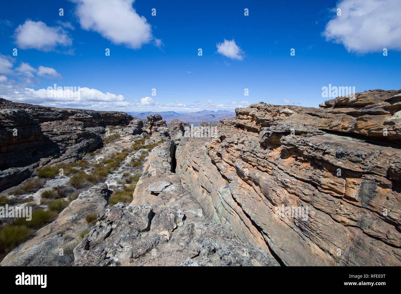 Wolfberg Mountain in the Cederberg Wilderness Area is home to a hiking ...
