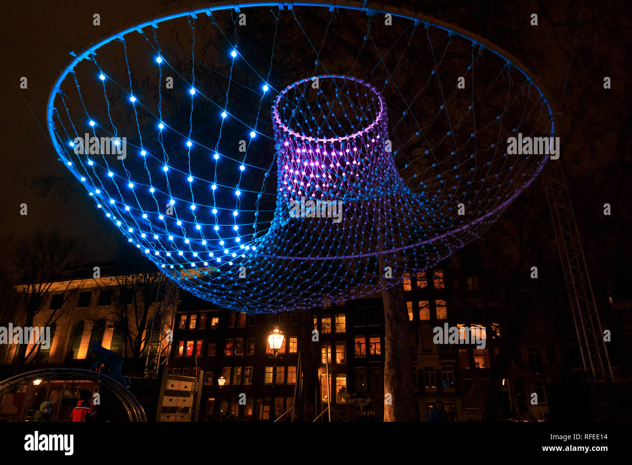 Abstract street lights hi-res stock photography and images - Alamy