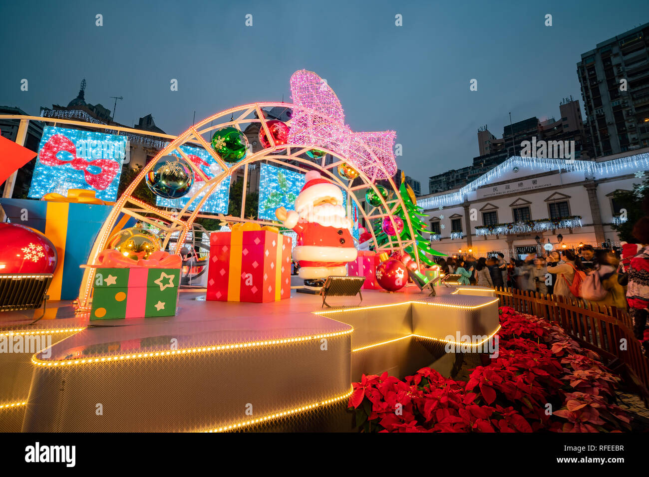 Asia china macau square square hi-res stock photography and images - Alamy