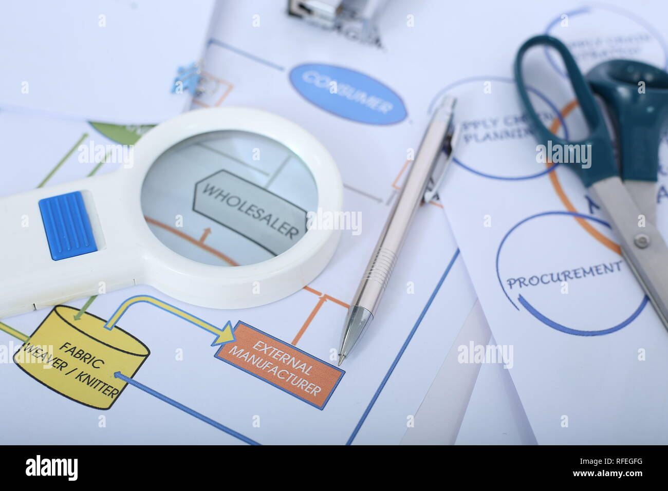 Business process glass hi-res stock photography and images - Alamy