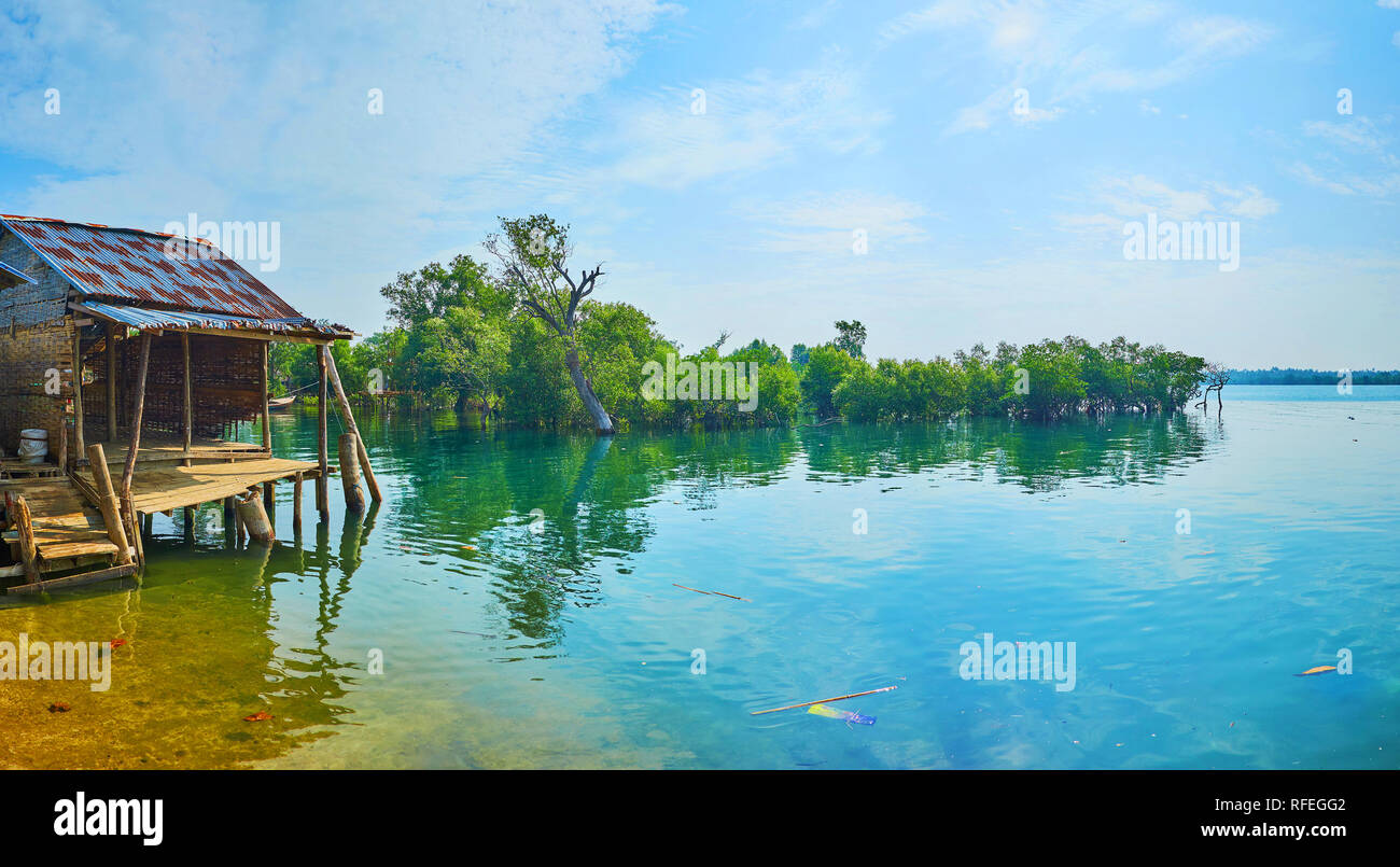 Chaung Tha and its surroundings are famous for the mangrove forests ...