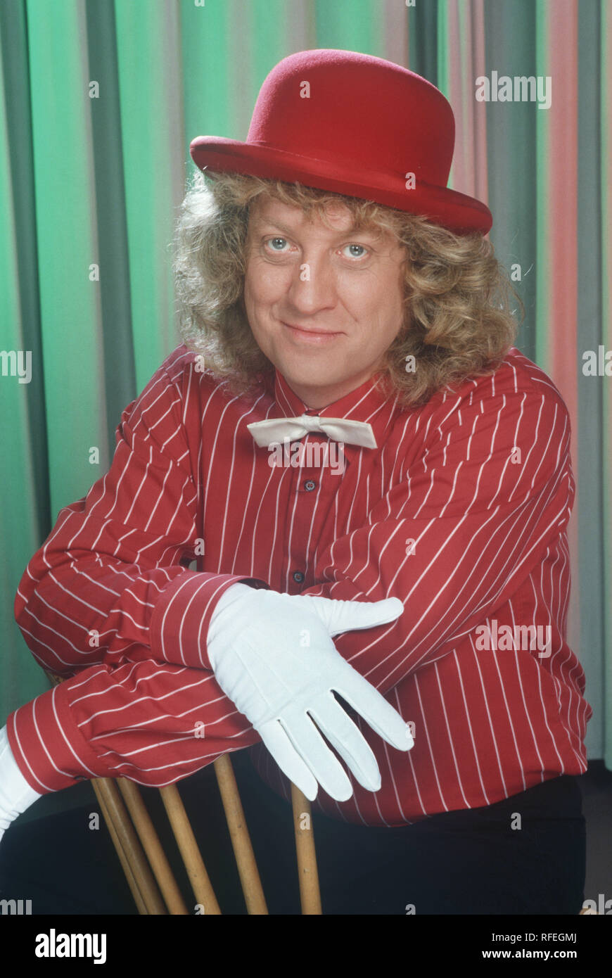 British band Slade on 9 February 1985 in Munich. Noddy Holder. | usage ...