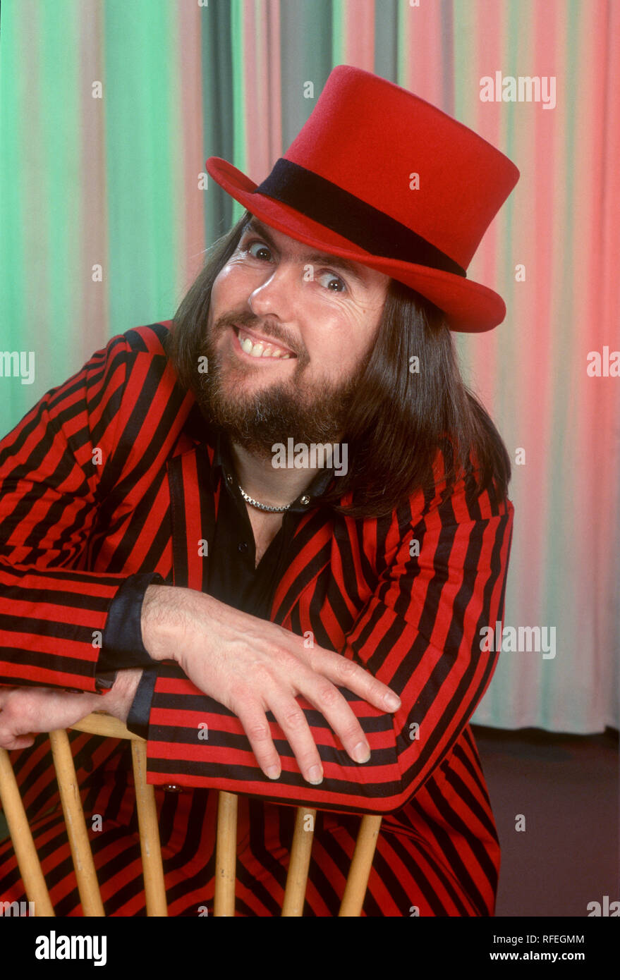 British band Slade on 9 February 1985 in Munich. Dave Hill. | usage ...