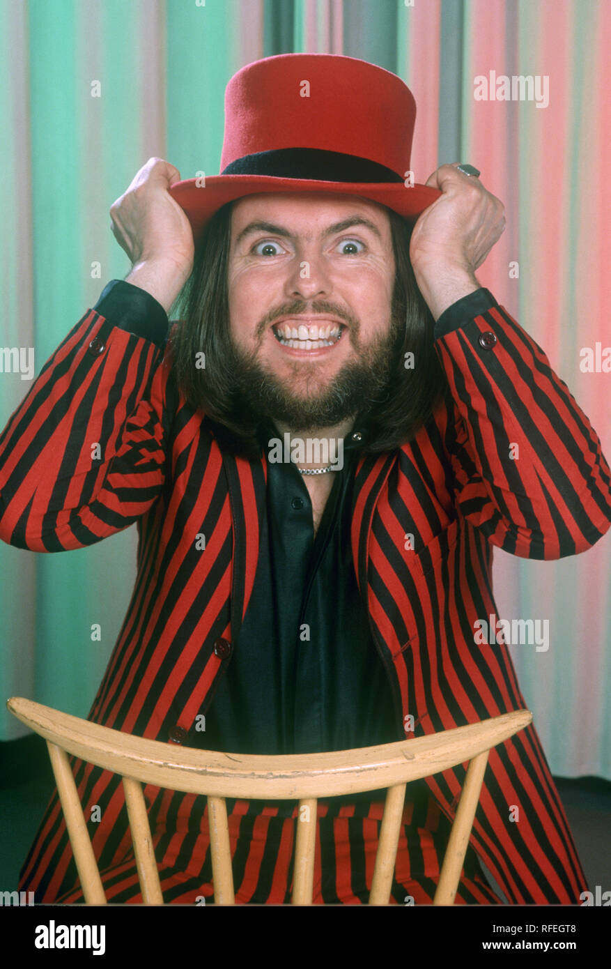 British band Slade on 9 February 1985 in Munich. Dave Hill. | usage ...