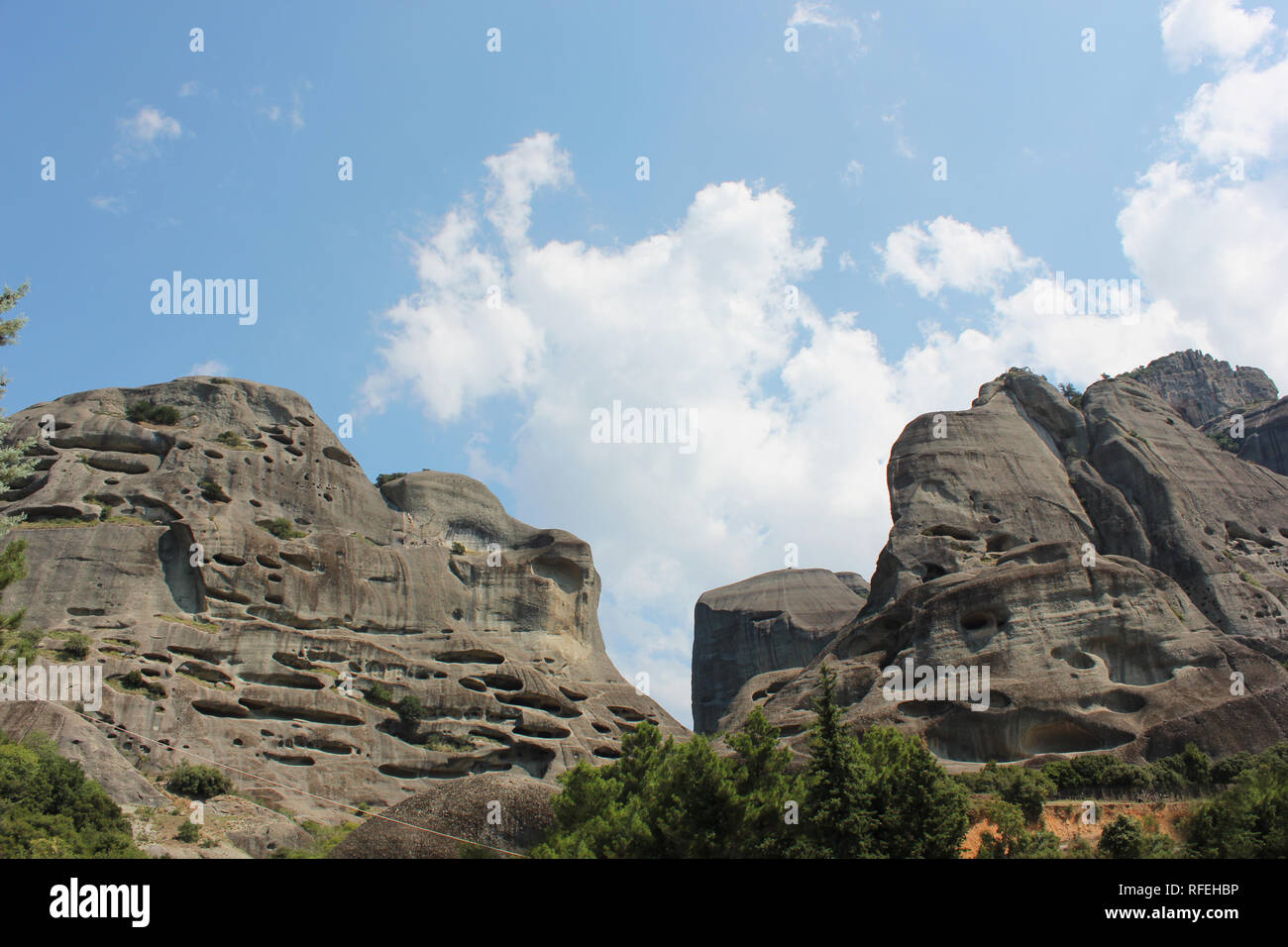 Kalambaka skyline hi-res stock photography and images - Alamy