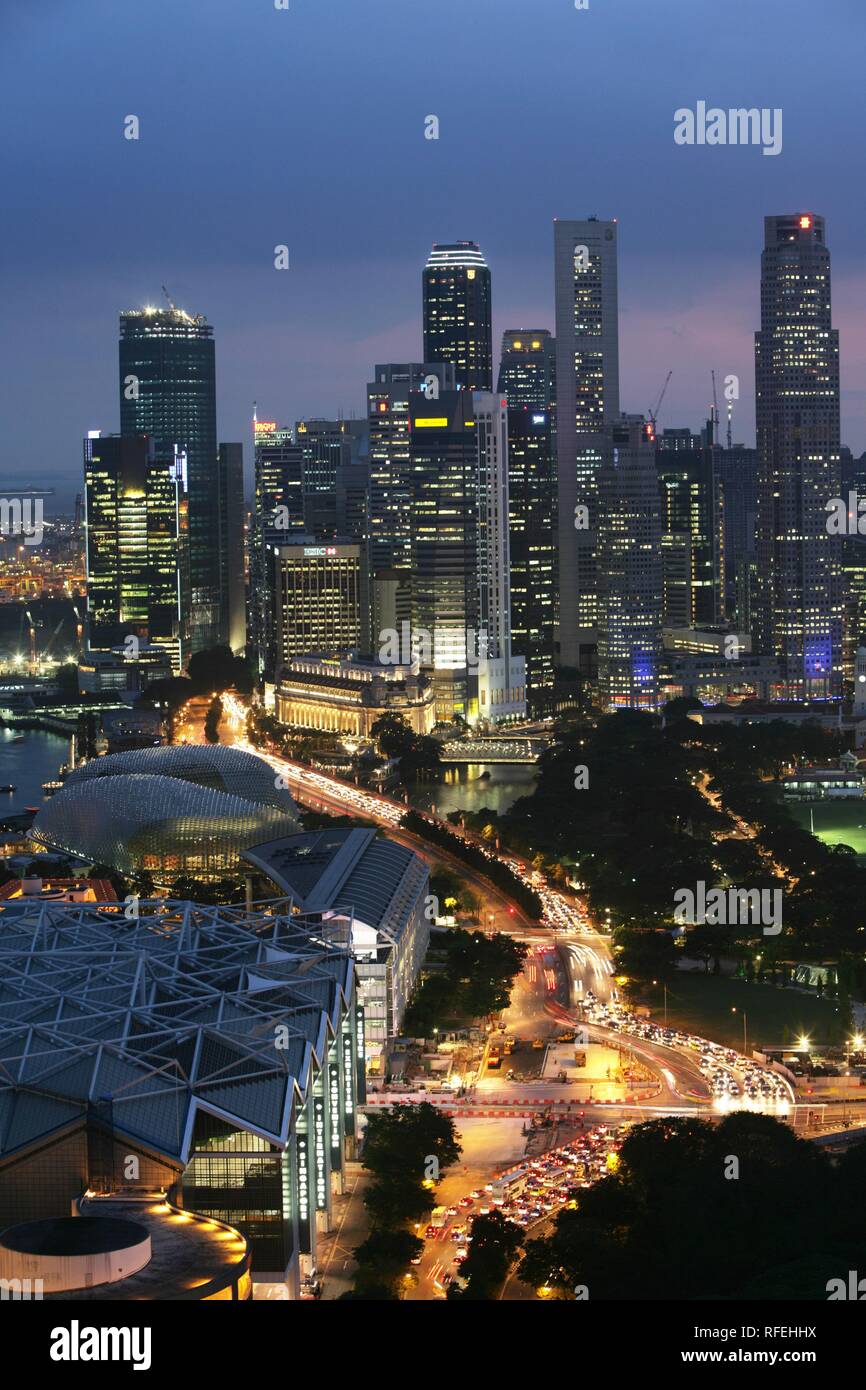 SGP, Singapore: City Skyline. | Stock Photo - Alamy