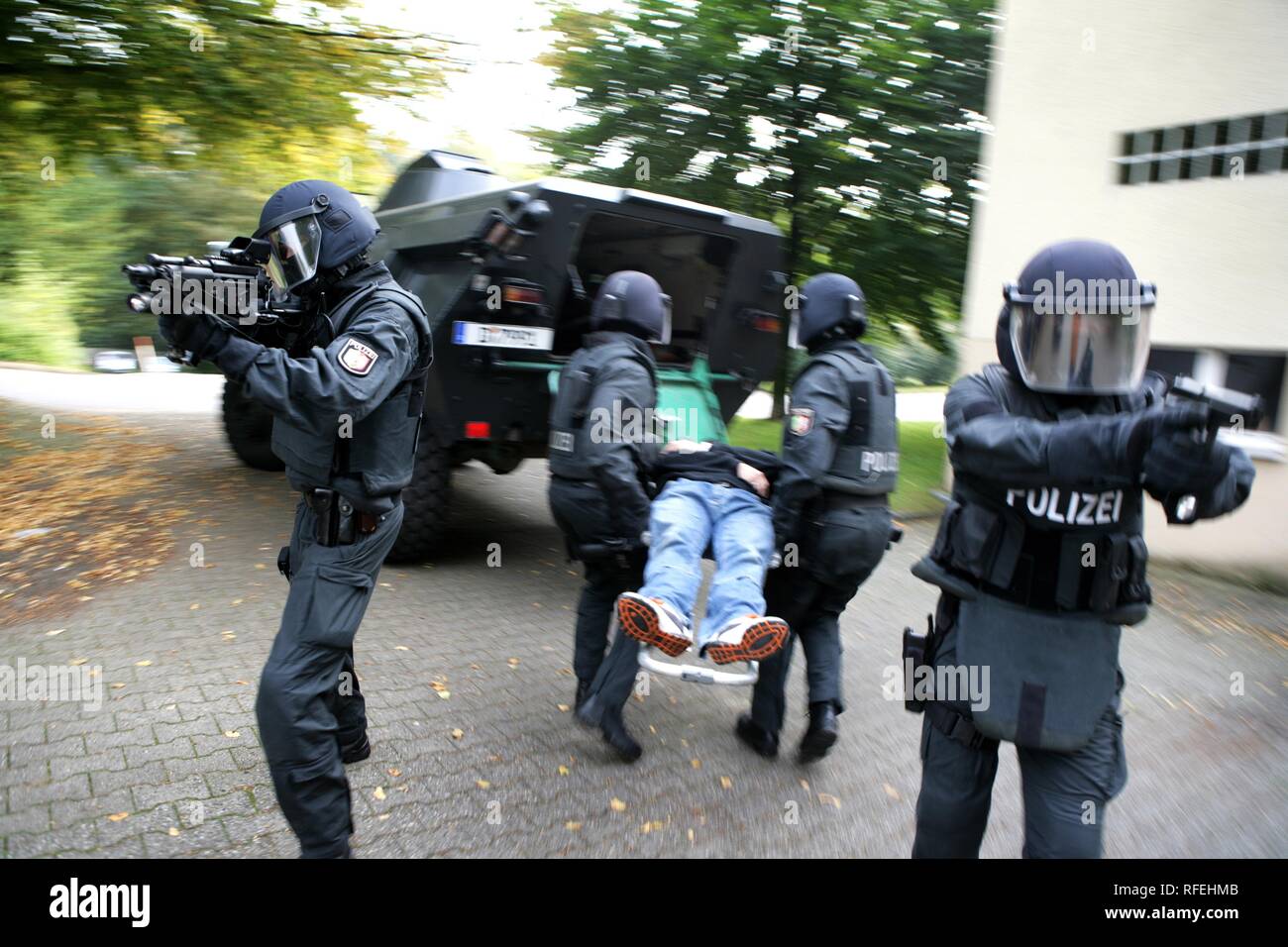 Police, special squad, SWAT Teams, Germany Stock Photo - Alamy