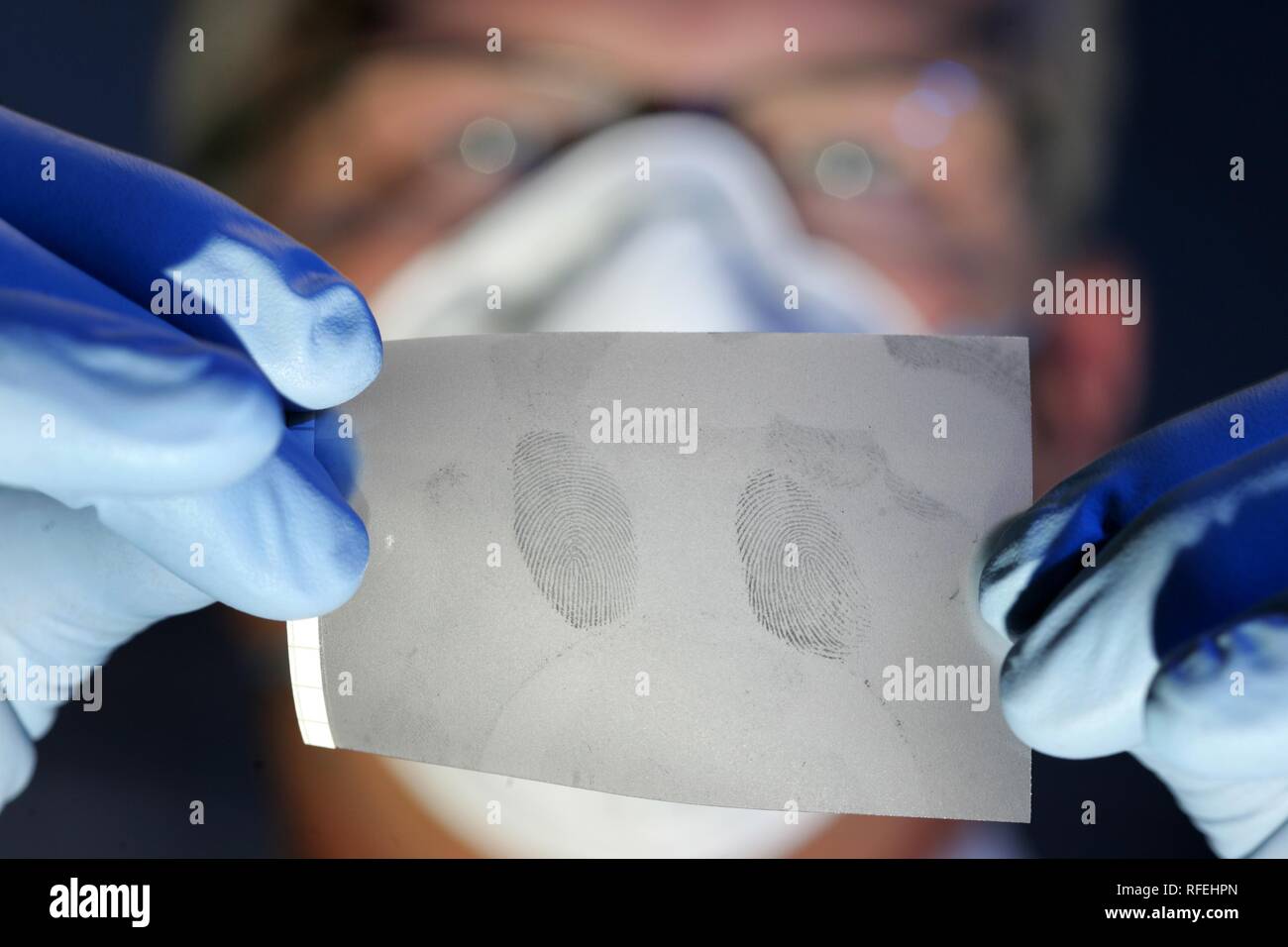 Biometric identification methods hi-res stock photography and images ...