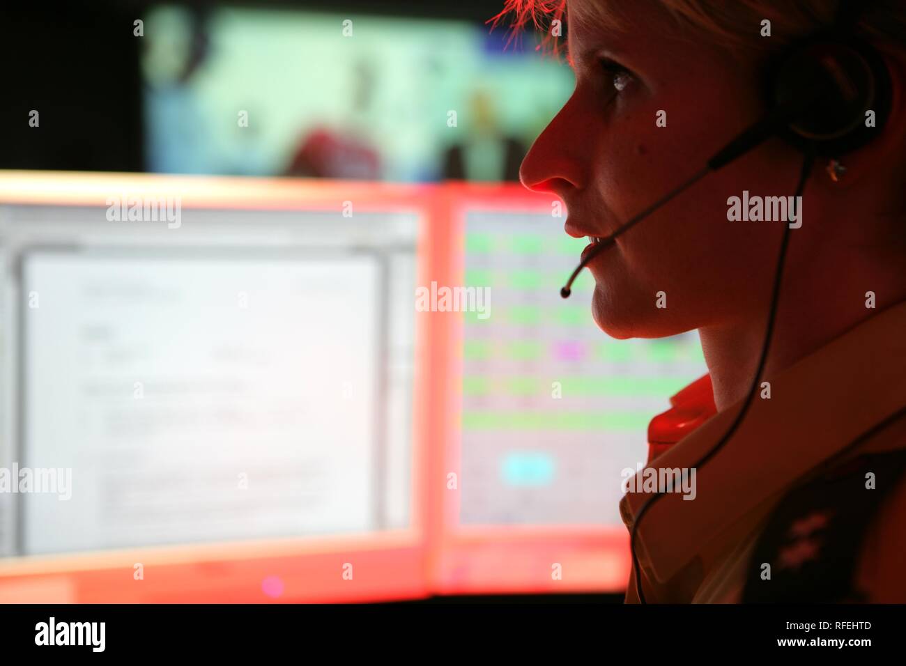 Police operations room hi-res stock photography and images - Alamy