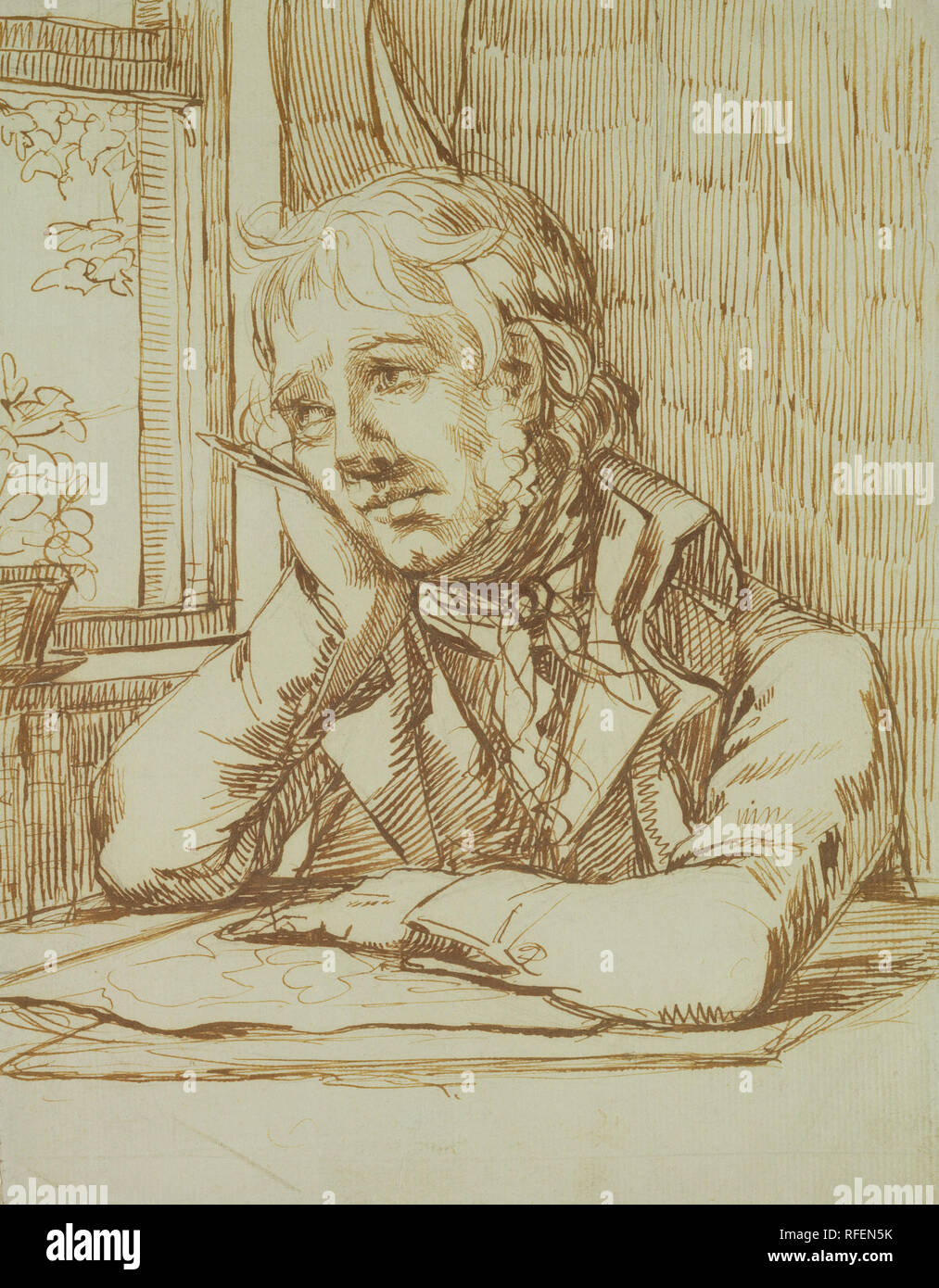 Caspar david friedrich portrait hi-res stock photography and images - Alamy