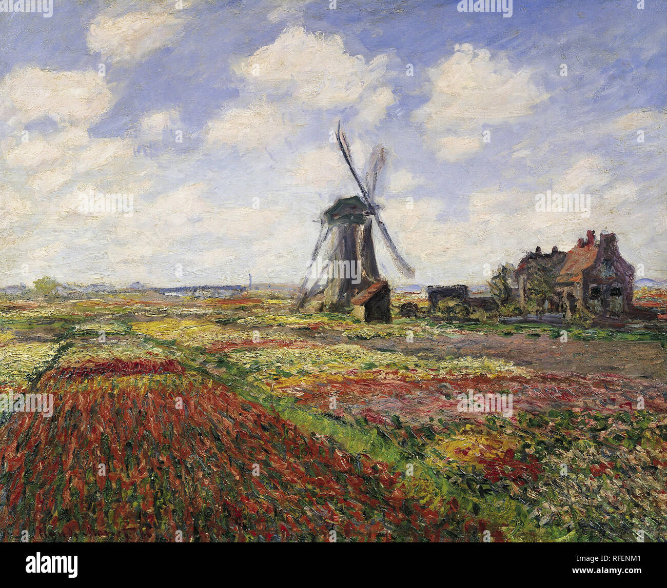 Monet tulip fields hi-res stock photography and images - Alamy