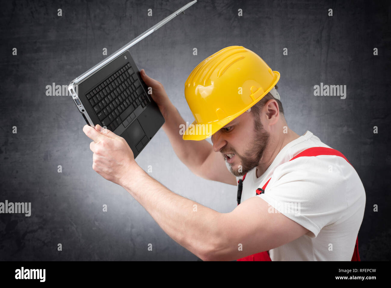 Trying to repair computer hi-res stock photography and images - Alamy