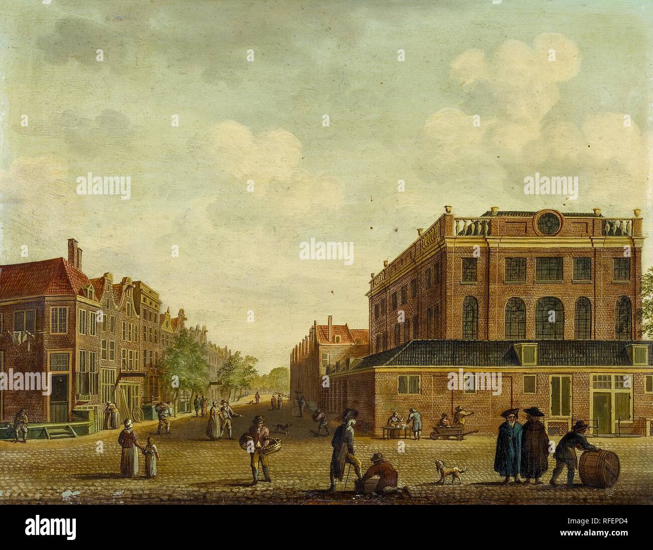 Amsterdam view 17th century hi-res stock photography and images - Alamy