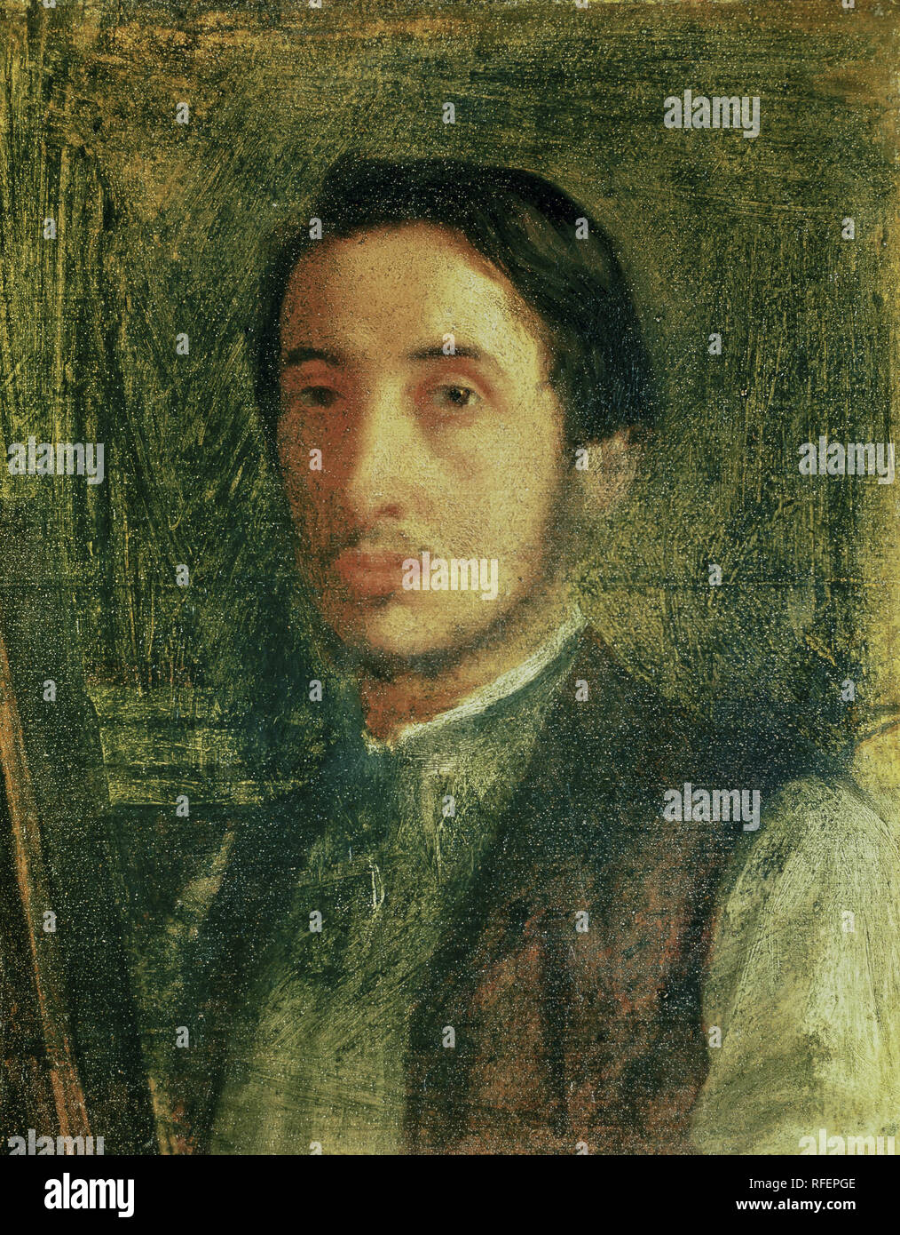 Edgar degas self portrait edgar degas hi-res stock photography and ...