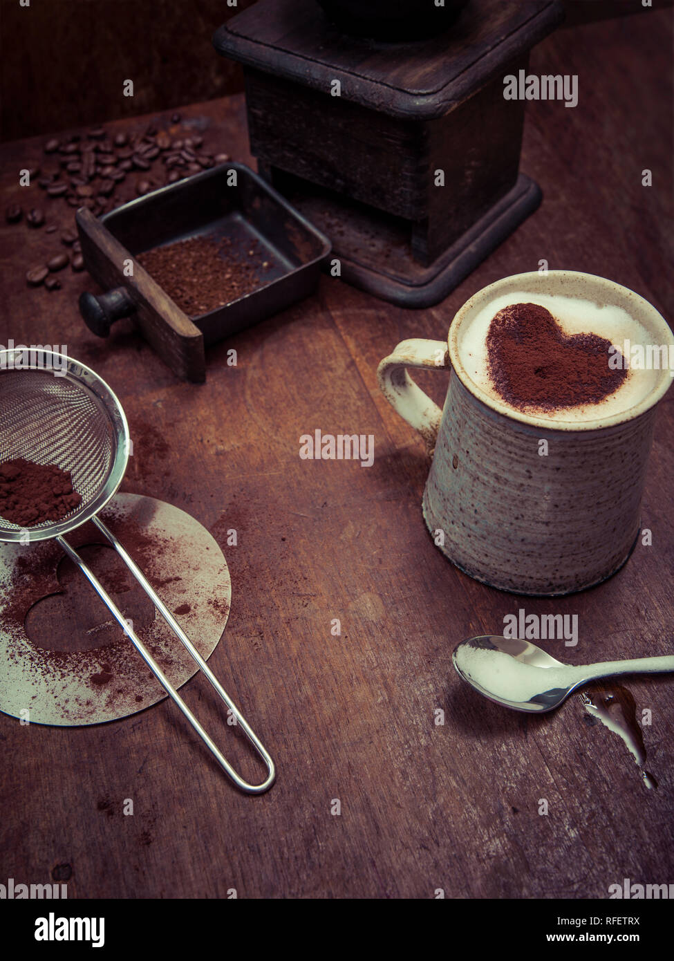 Messy breakfast table hi-res stock photography and images - Alamy