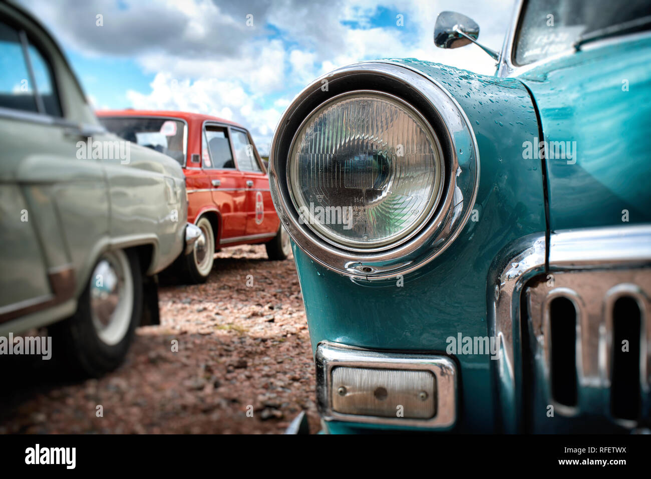 Russian car hi-res stock photography and images - Alamy