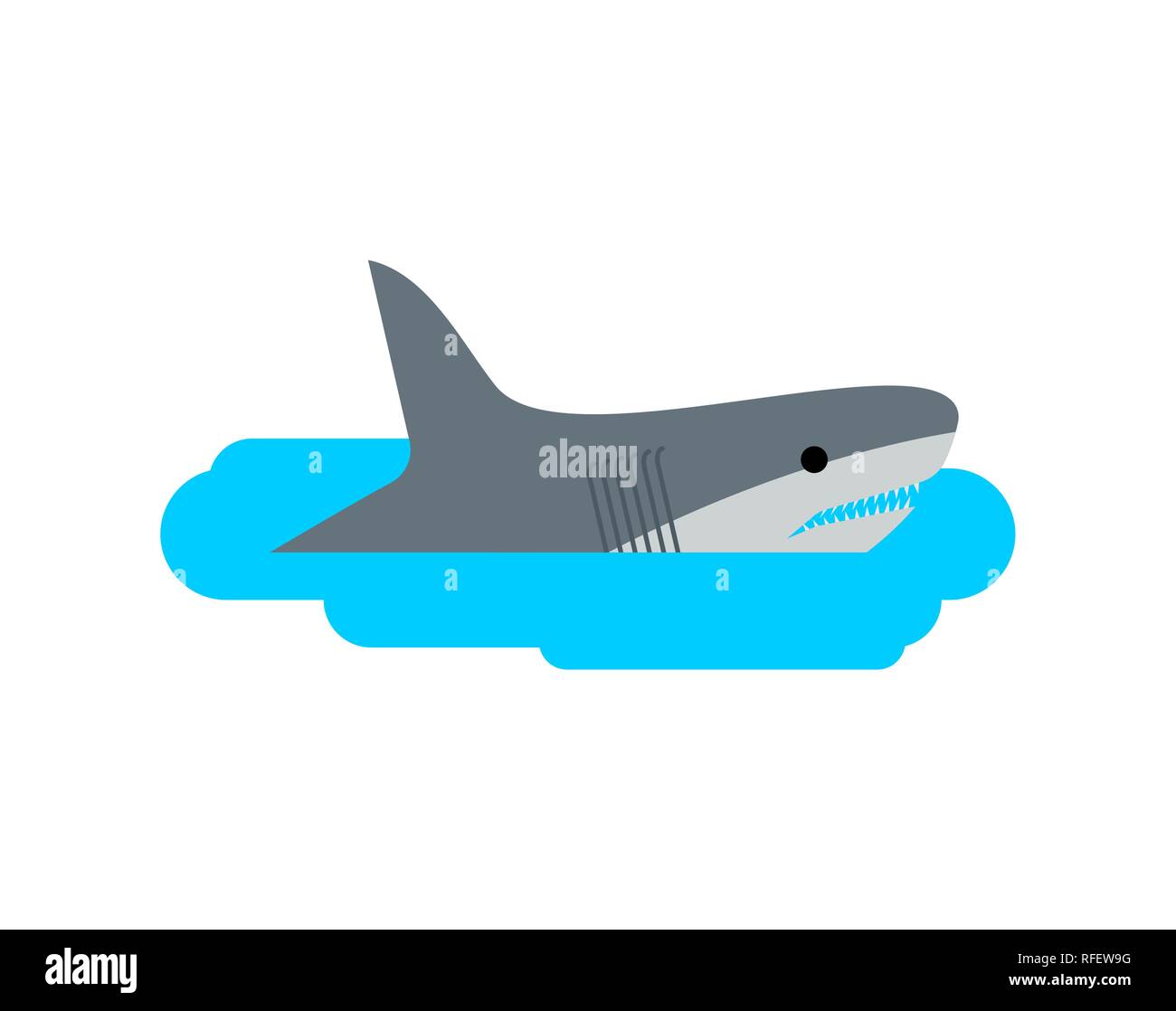 Small fish in puddle Stock Vector Images - Alamy