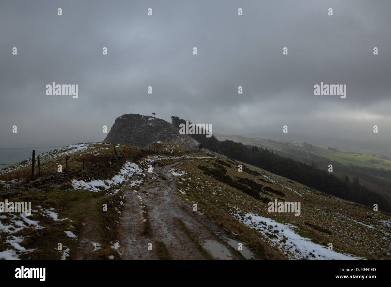 Back Tor View, Hope Valley Peak District Stock Photo - Alamy