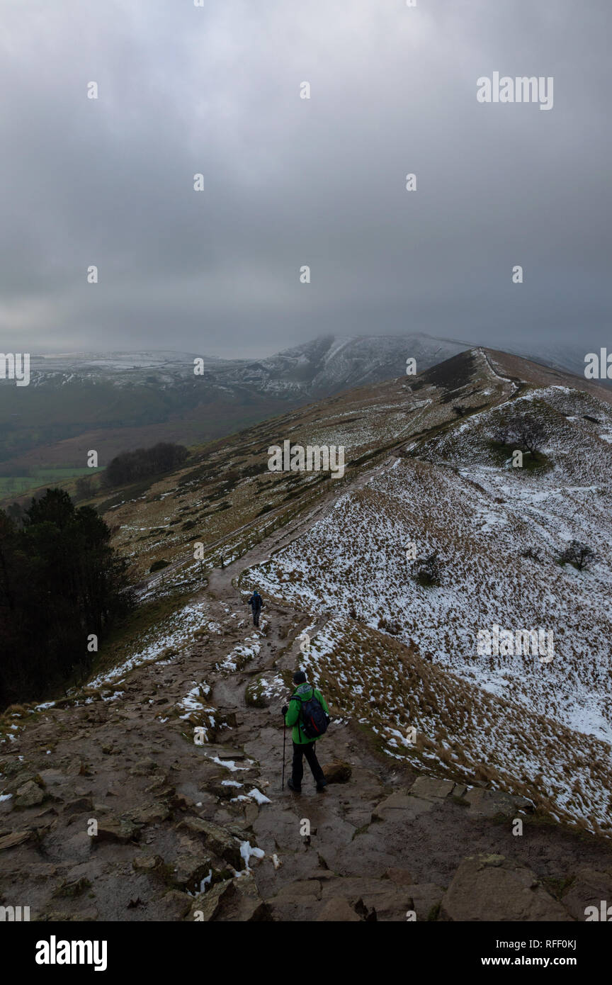 Back Tor View, Hope Valley Peak District Stock Photo - Alamy