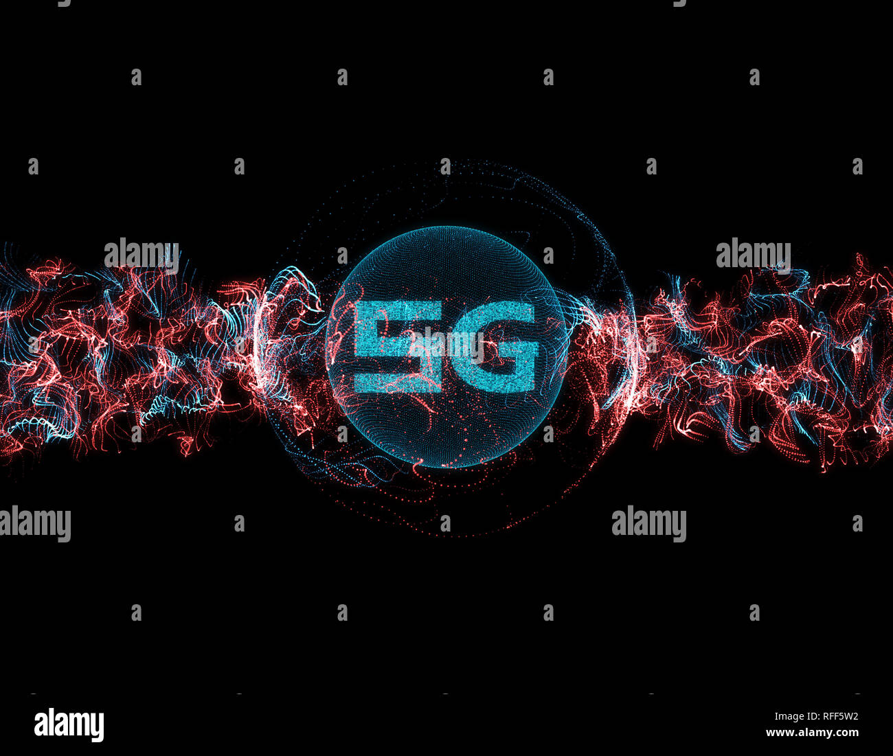 5G network technology, modern network communication Stock Photo - Alamy