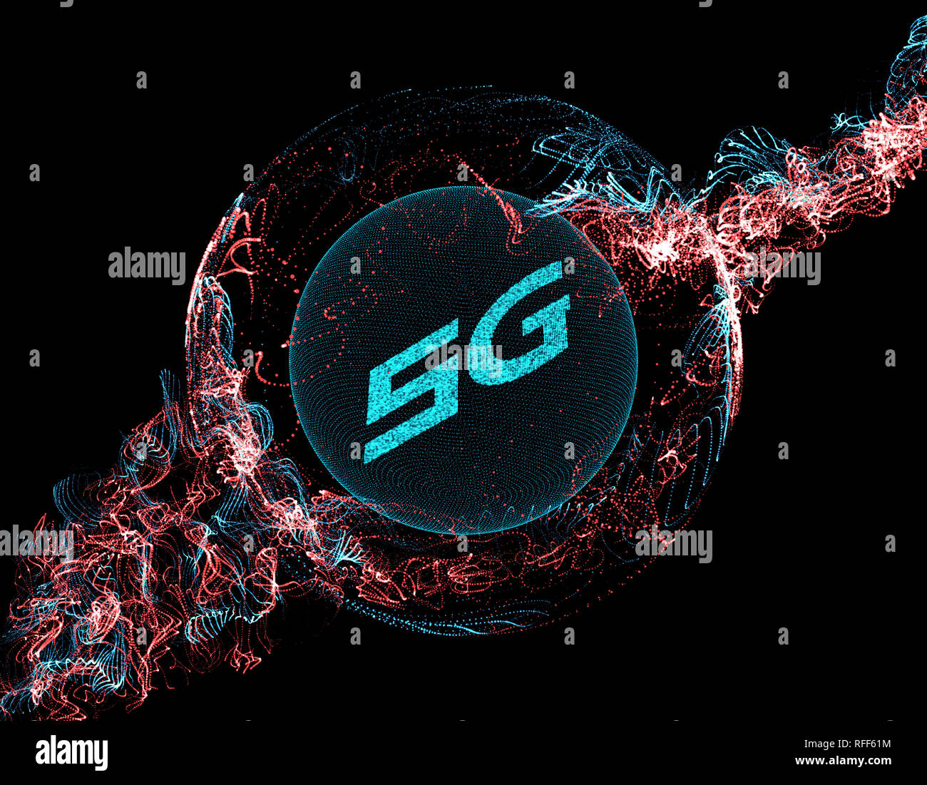 5G network technology, modern network communication Stock Photo - Alamy