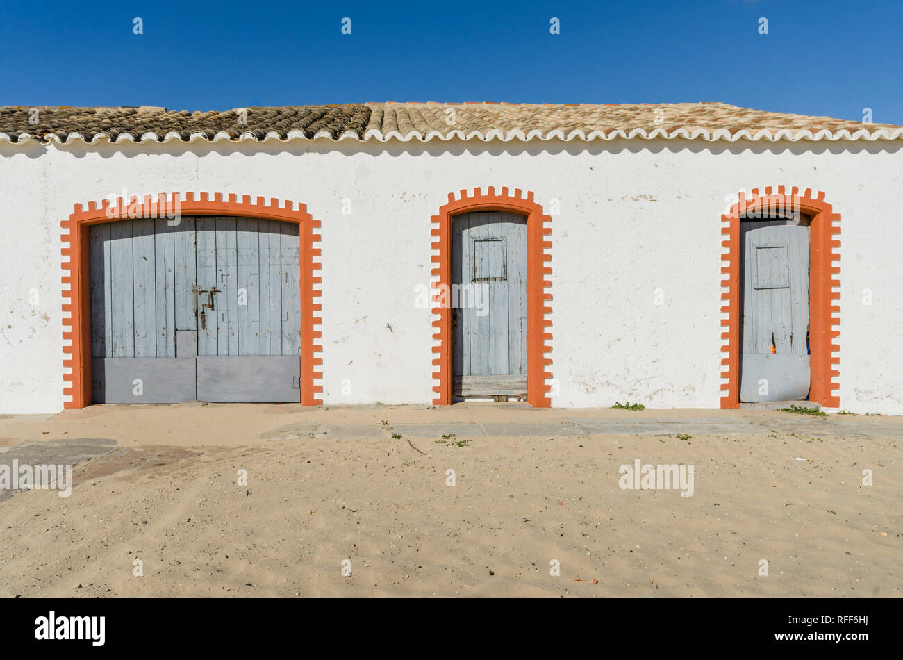 Tuna fishing houses portugal hi-res stock photography and images - Alamy