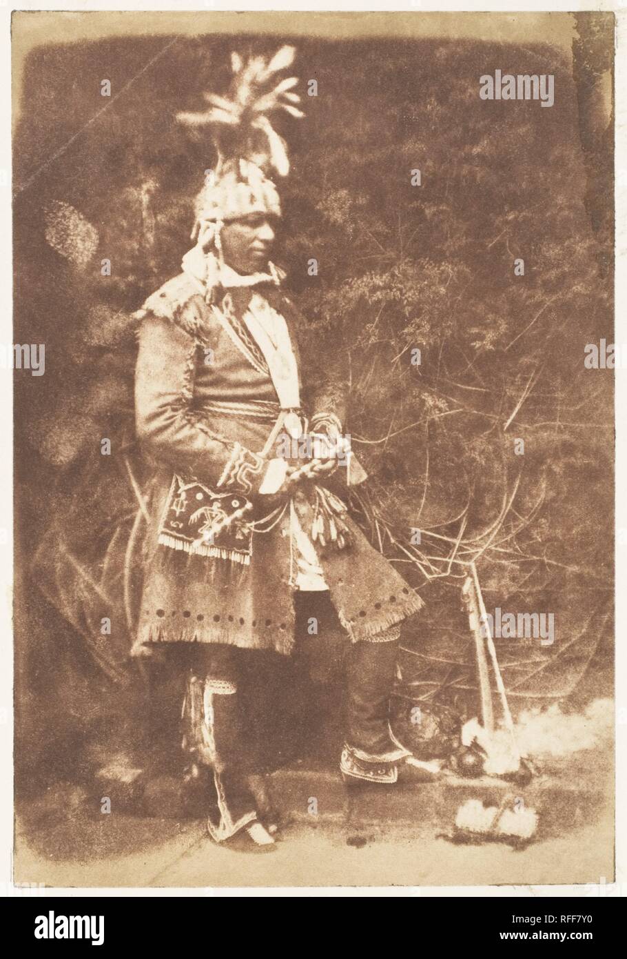 Rev. Peter Jones. Artist: David Octavius Hill (British, Perth, Scotland ...