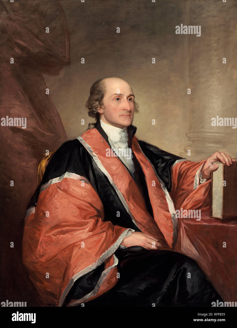 John Jay. Dated: 1794. Dimensions: overall: 131 x 102 cm (51 9/16 x 40 ...